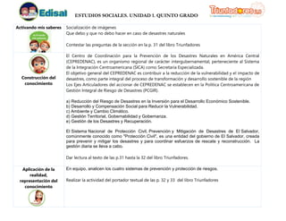 Quinto grado Unidad 1.docx libros Social | DOCX