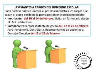 Introducción a partidos políticos estudiantiles | PPTX
