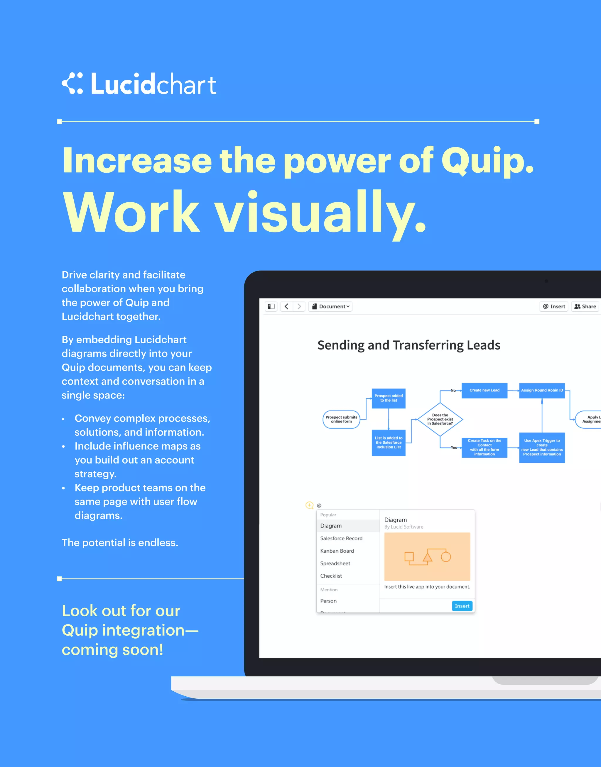 Introducing Lucidchart for Quip | PDF