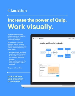 Introducing Lucidchart for Quip | PDF