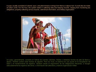 Quipu (Ancient Inca Knot System) | PPSX
