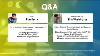 The Omnichannel Olympics: Transform to Perform | PPT