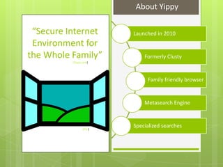 Yippy.com for School Internet Searching | PPTX | Search | Internet