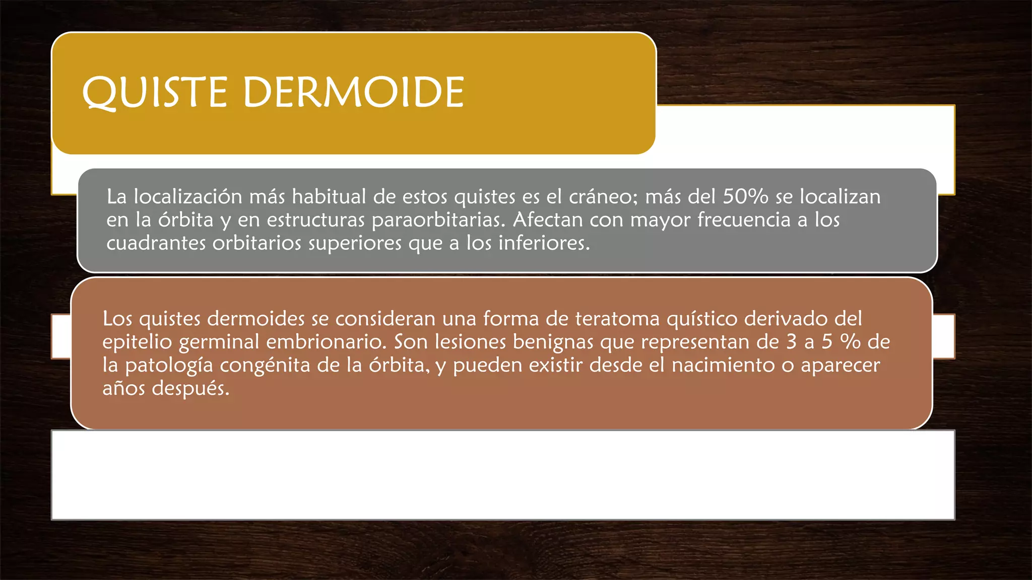 Quiste dermoide y Lipodermoide | PDF | Surgery | Medical Health