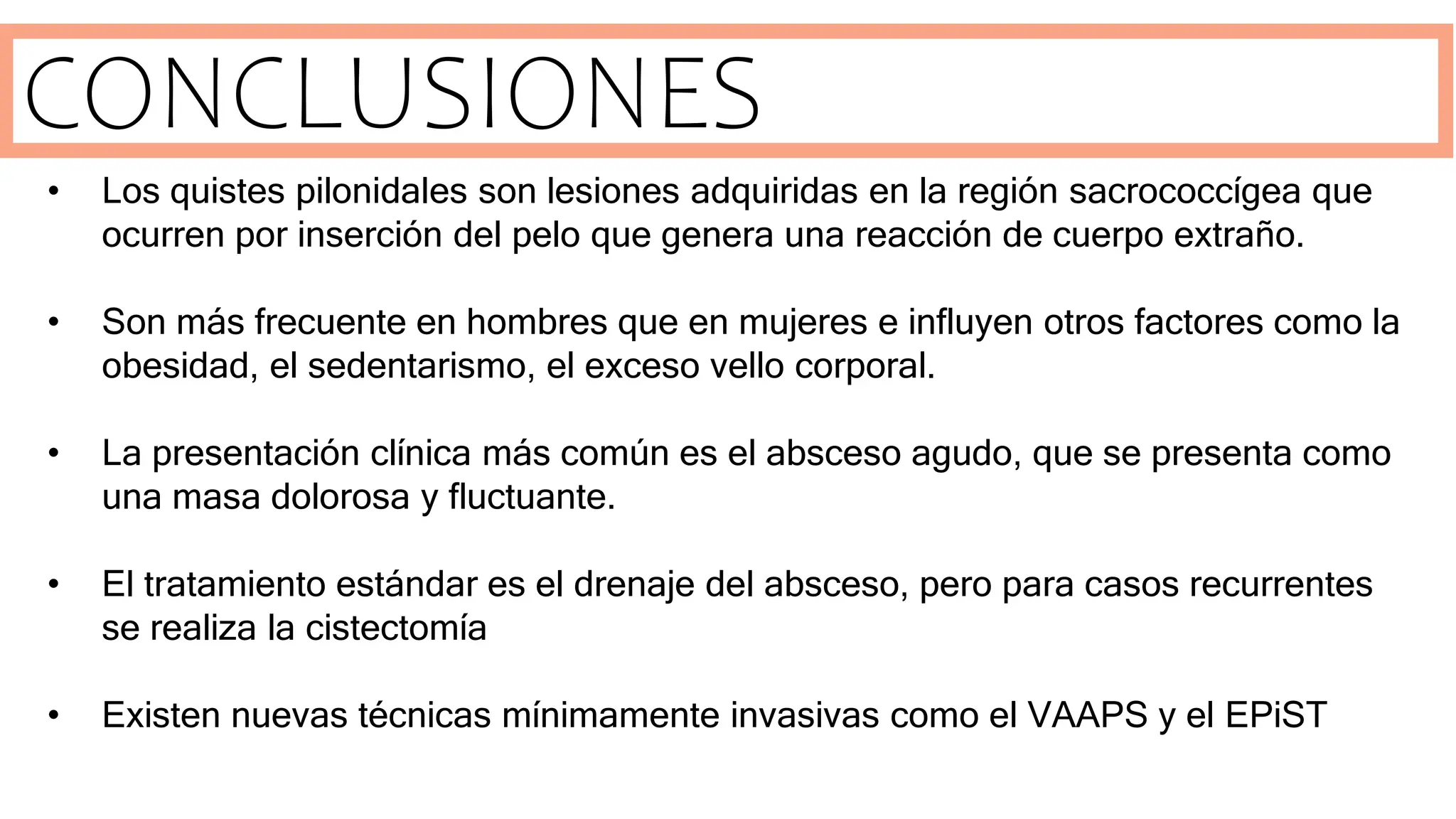 QUISTE PILONIDAL CIRUGÍA LAURA RIERA.pptx
