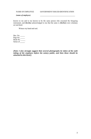 Quitclaim (SAMPLE FORM) | PDF