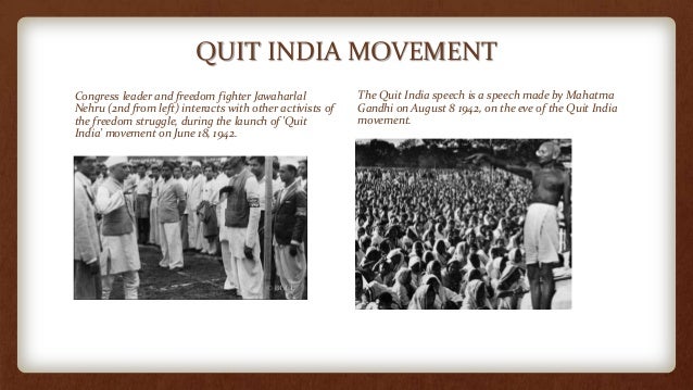 Quit India Movement-1942