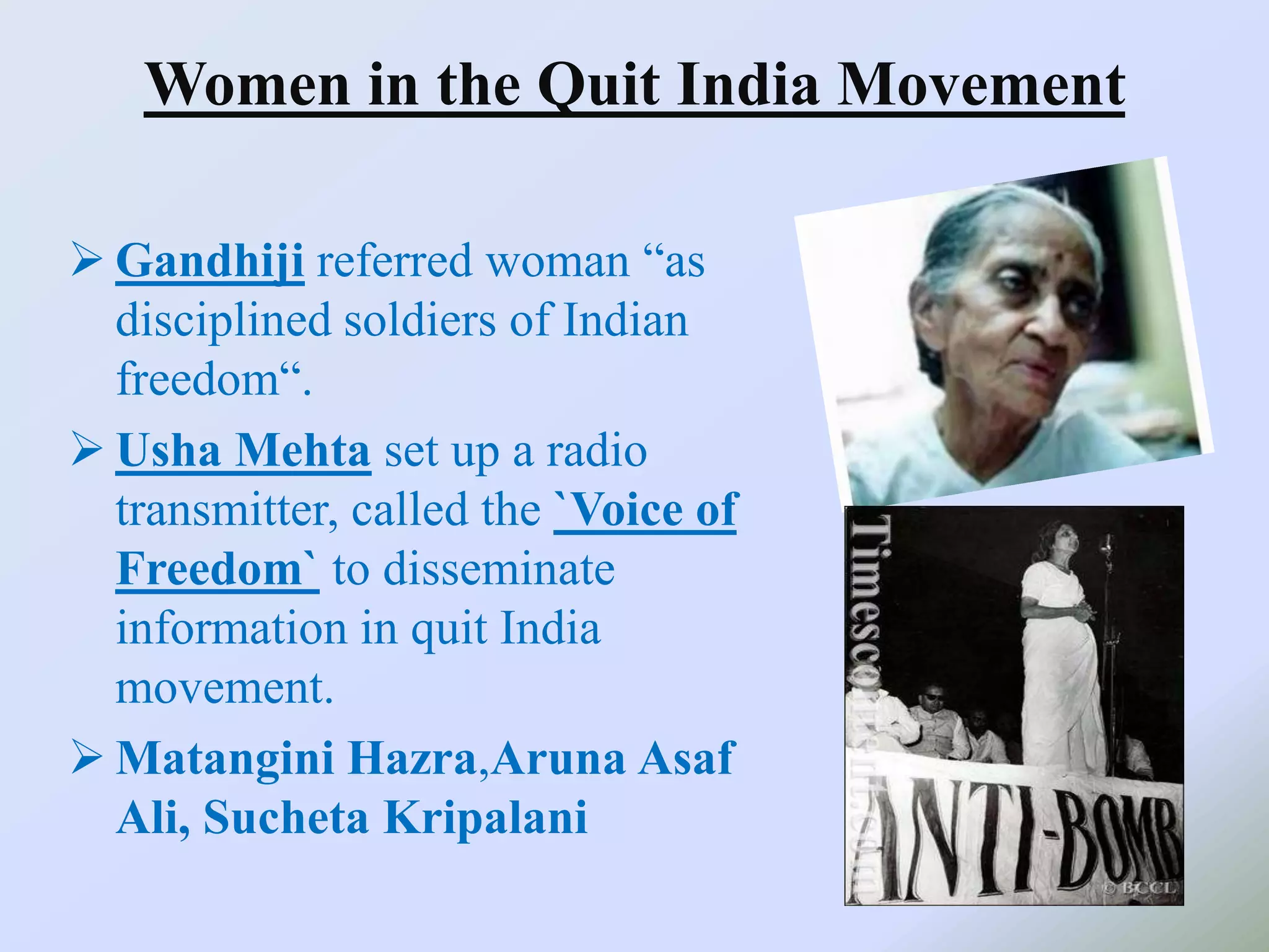 Quit india movement,1942 | PPTX