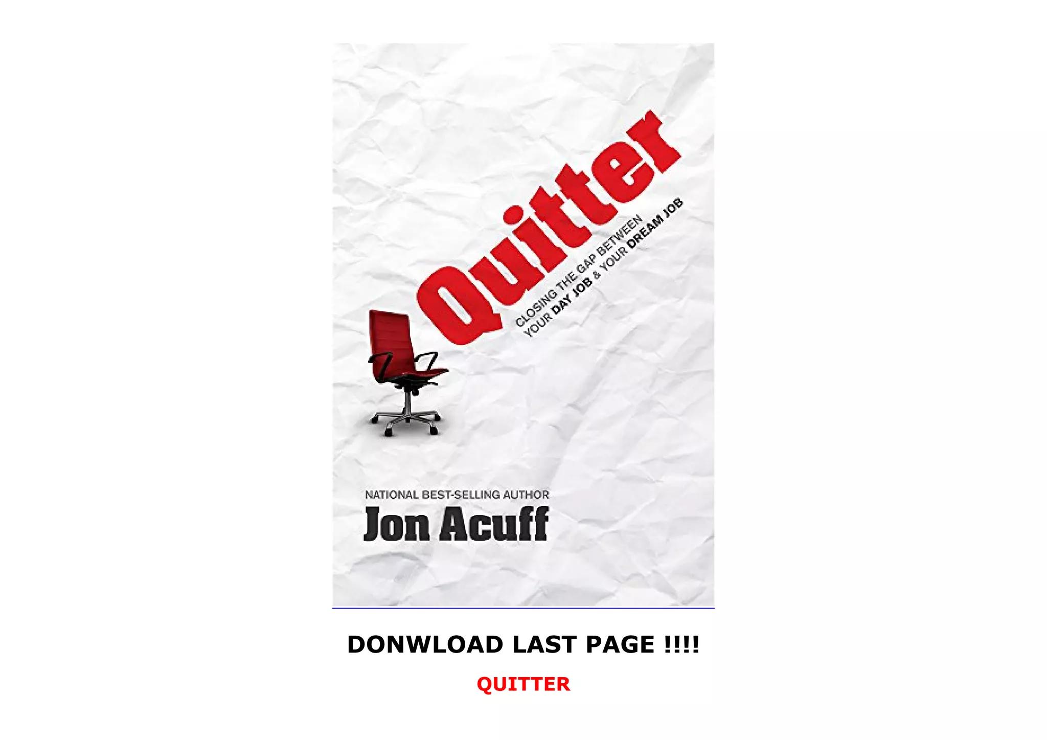 QUITTER | PPT