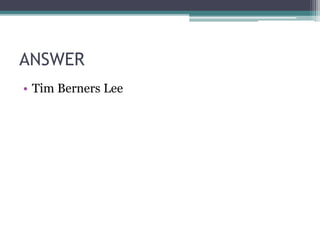 TCS IT WIZ PRACTICE QUIZ - 1 | PPTX