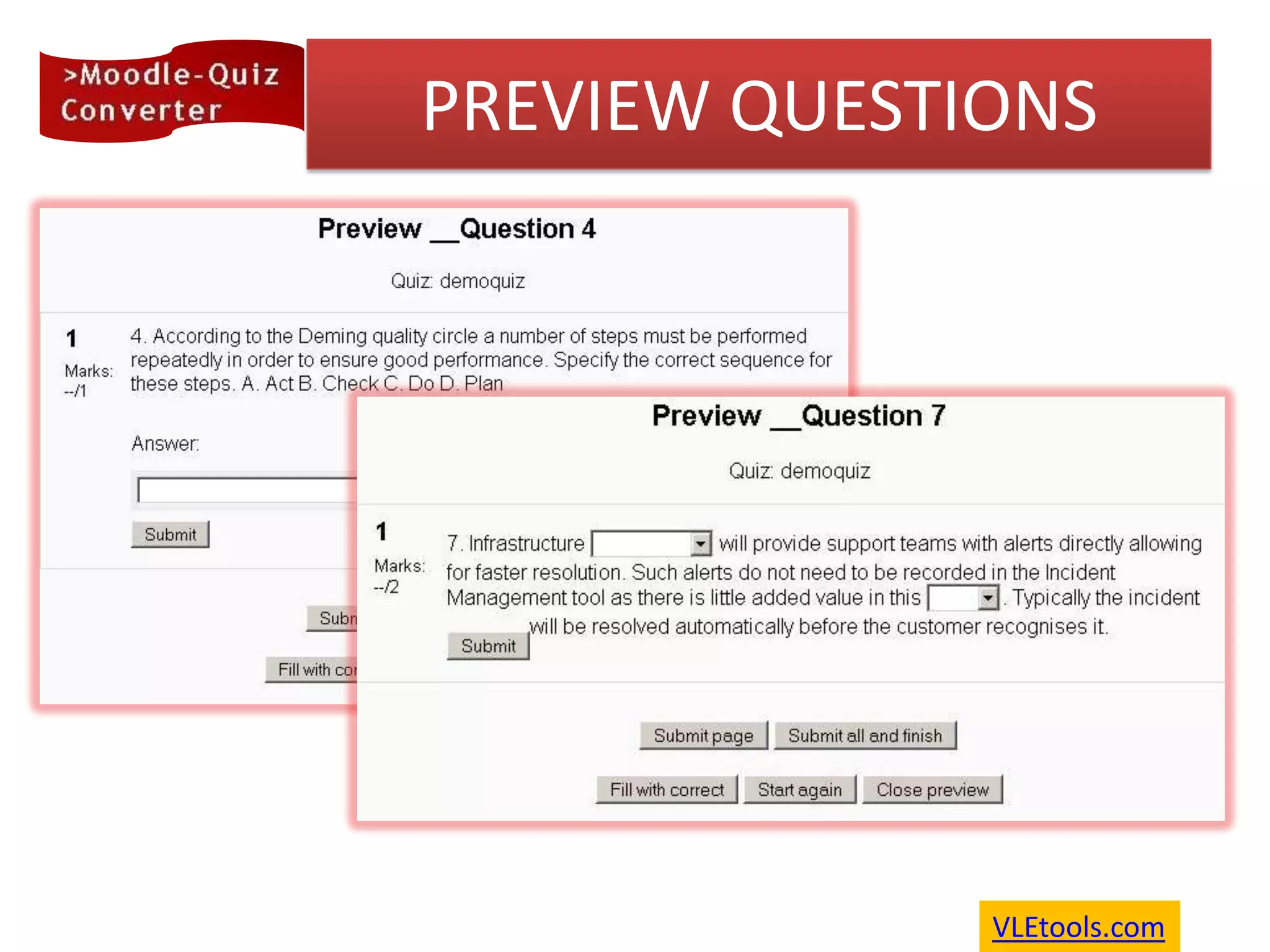 How to create quiz in Moodle | PPTX | Technology & Computing
