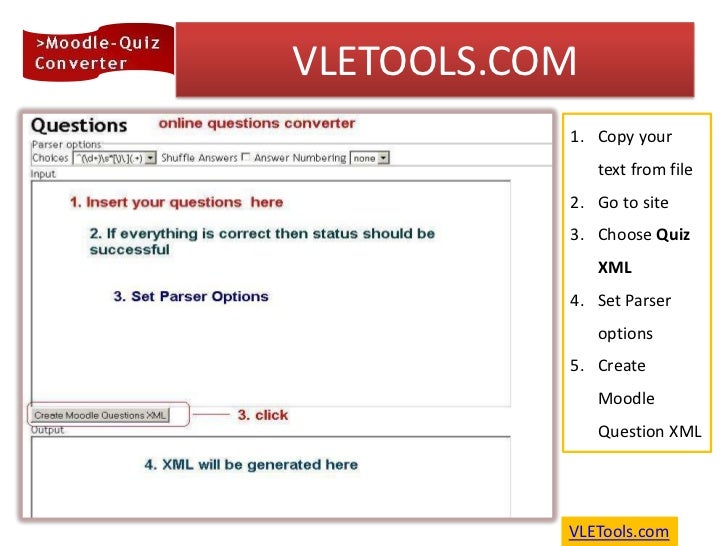 How to create quiz in Moodle