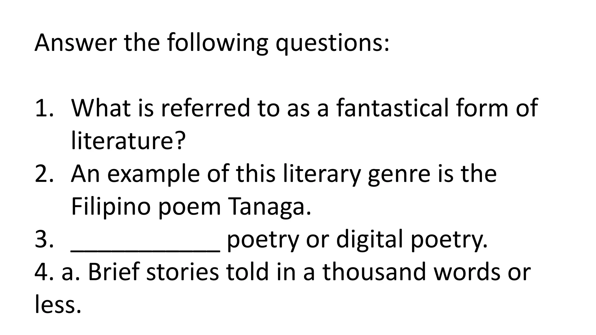 quiz - 14 21st century literary genres.pptx