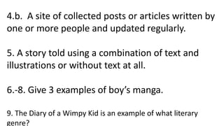 quiz - 14 21st century literary genres.pptx