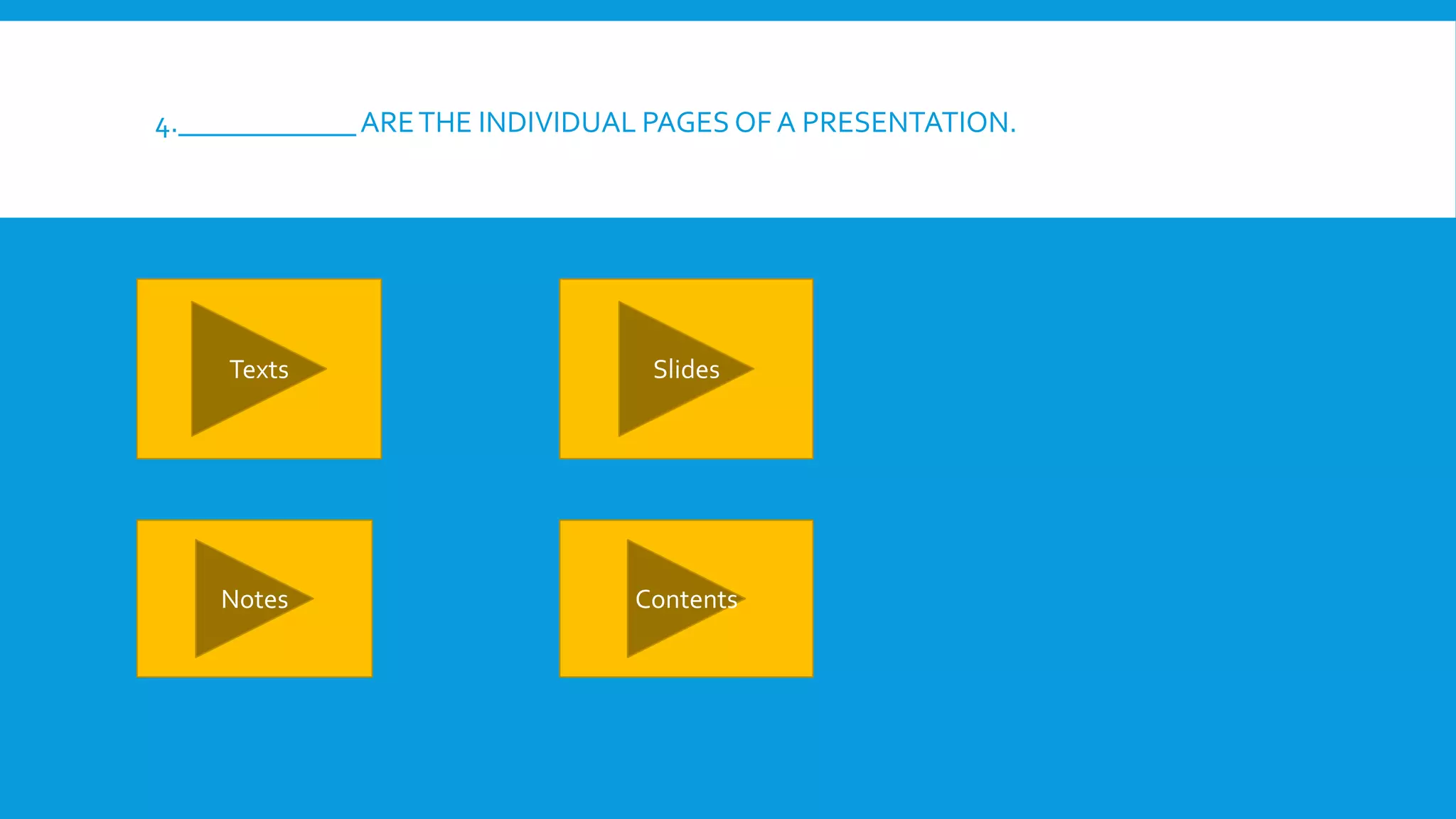 Quiz about Powerpoint basics | PPT