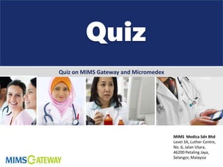 MIMs Quiz | PPTX