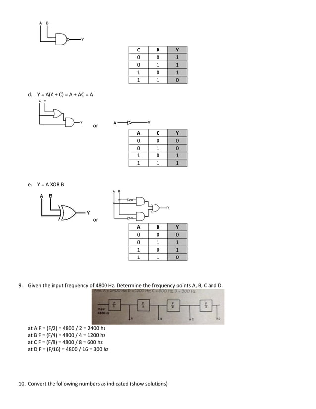 Boolean Algebra Exercises Pdf Programming Languages Computing