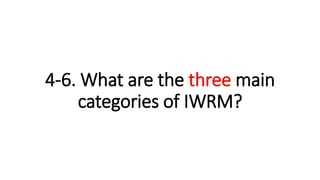 Quiz in Watershed and Water Management Resources | PPT