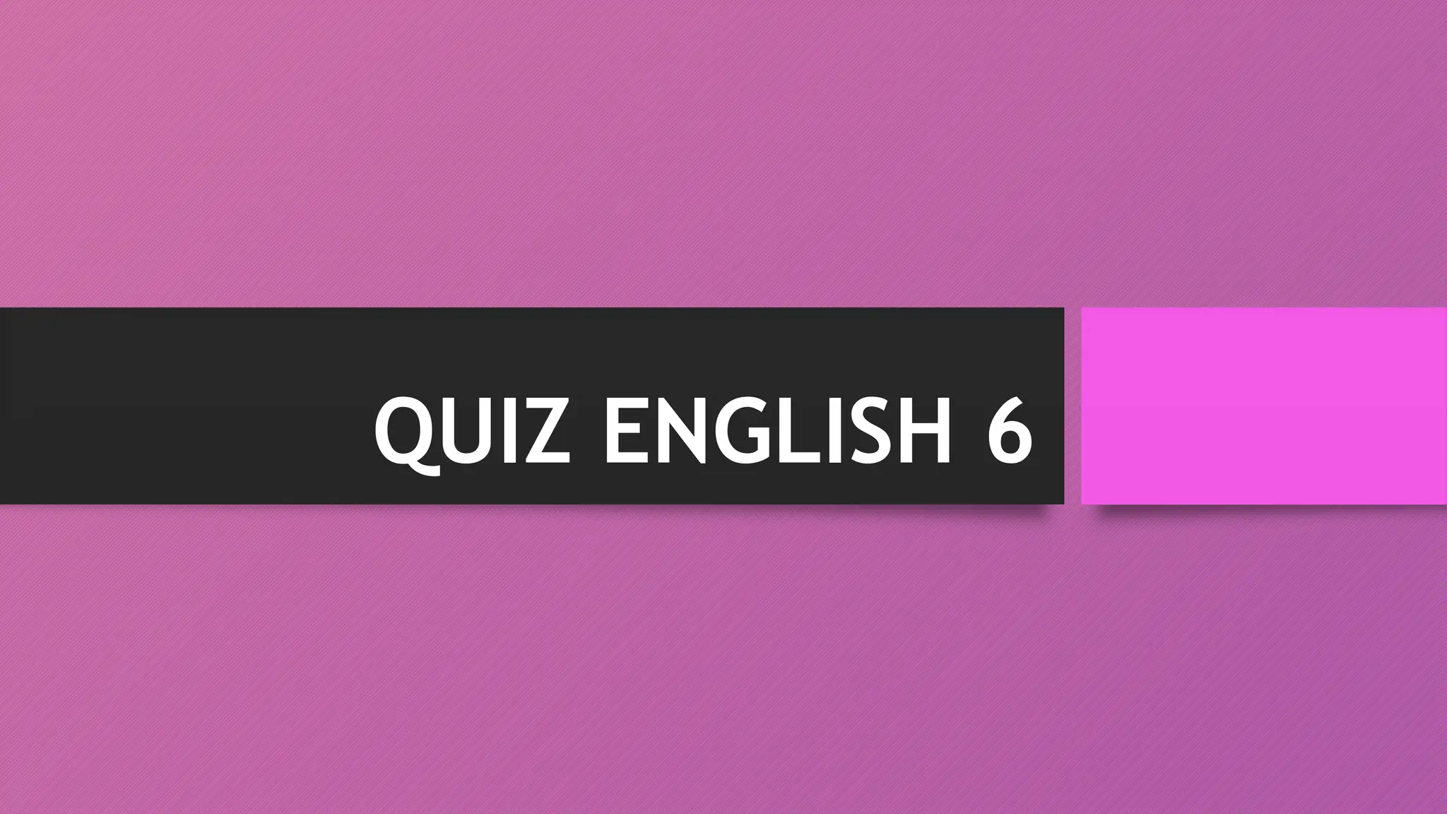 QUIZ english 6 PARTS OF A POEM SIXTH GRADE .pptx