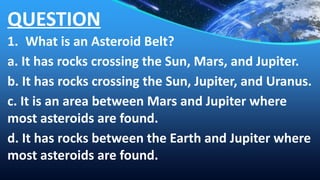 QUIZ about the celestial bodies the solar system.pptx