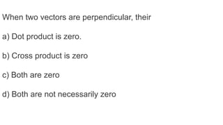 ELECTROMAGNETIC FIELDS MULTIPLE CHOICE QUESTIONS | PPTX