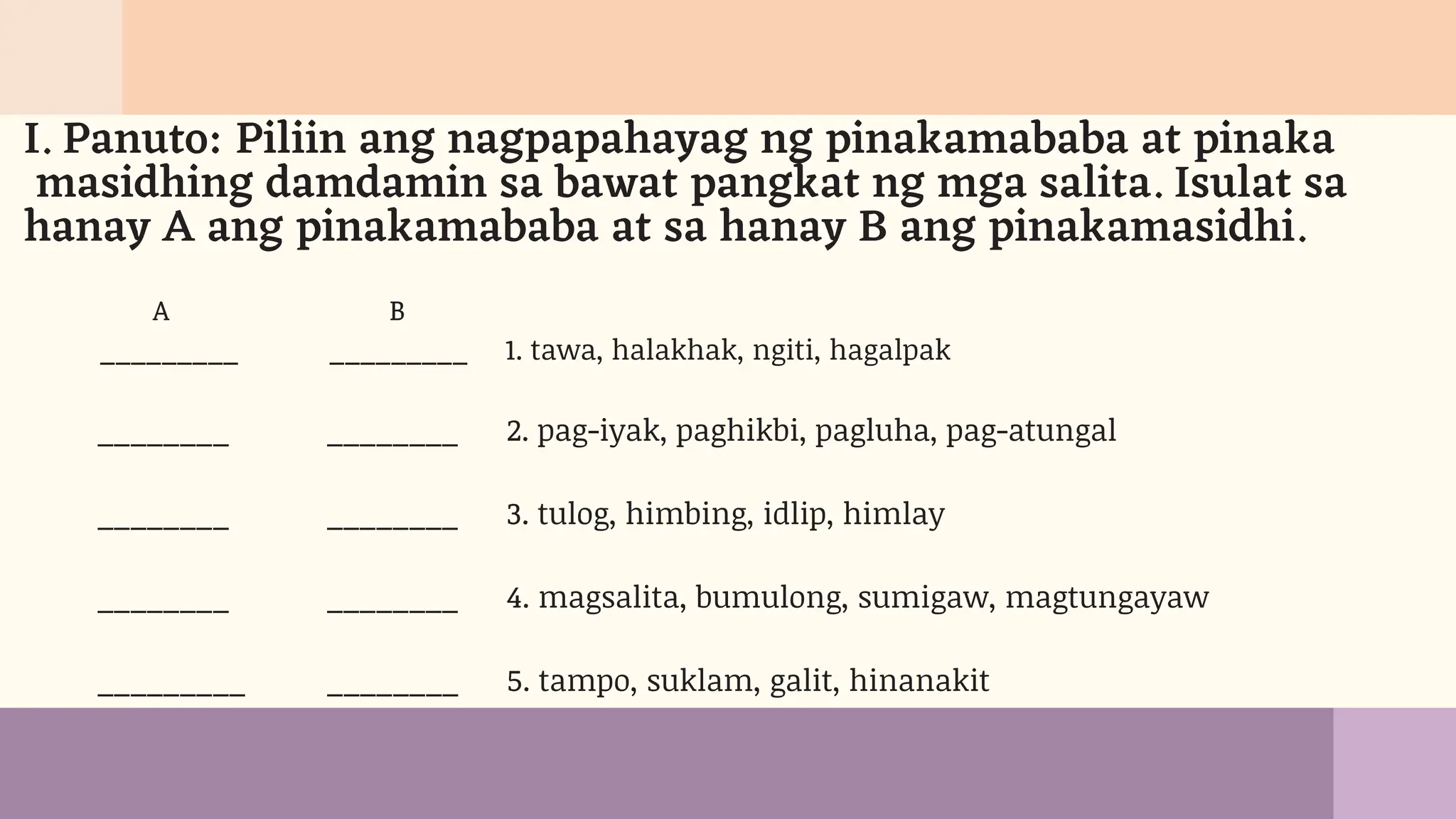 Quiz-3-FILIPINO-9.pdf Filipino quiz. Eks | PDF