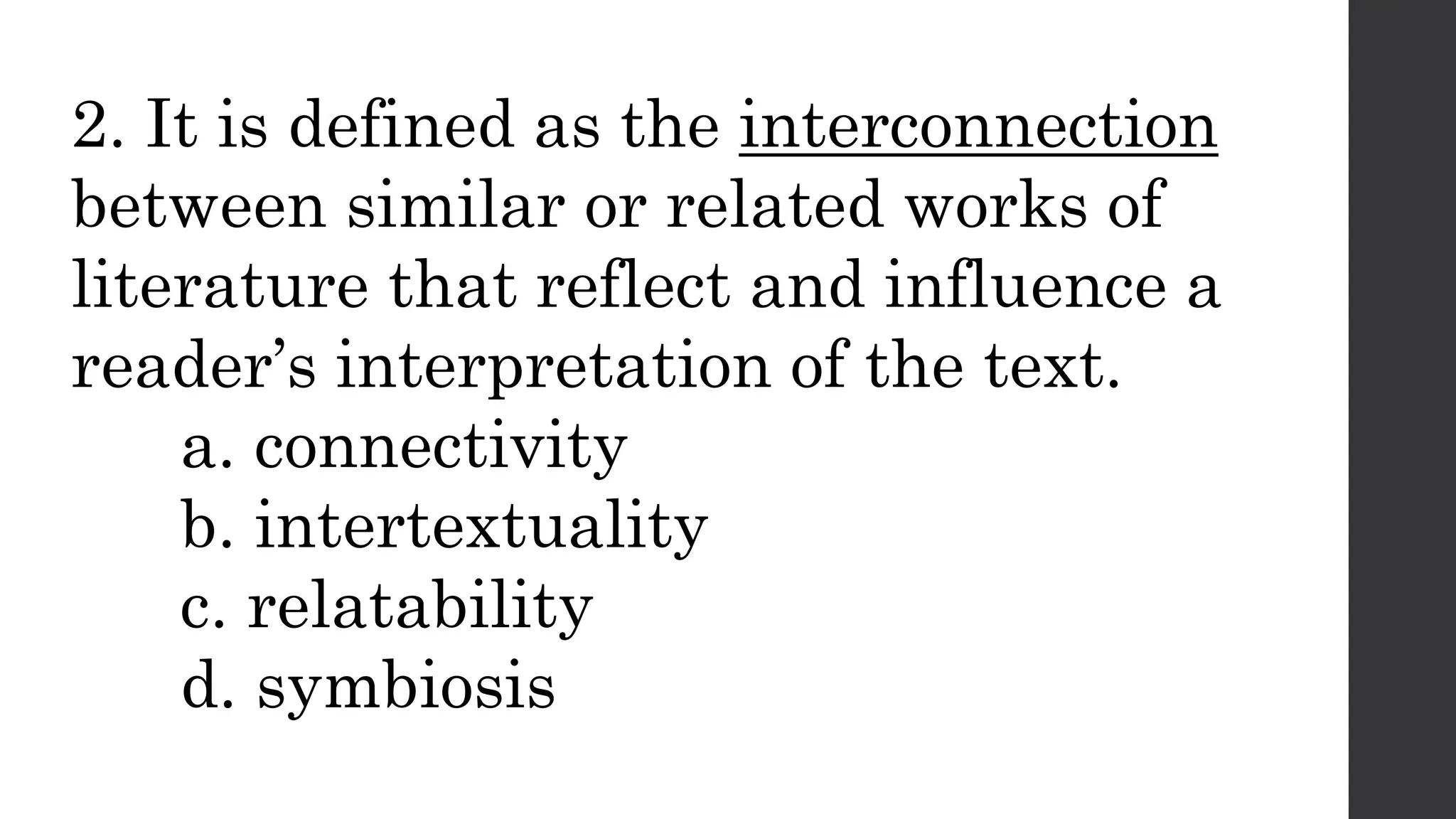 QUIZ-4-INTERTEXTUALITY.pdf2024- 2025by linhs | PDF