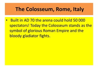 Quiz wonders of the world | PPTX