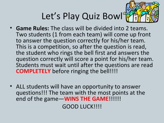Quiz bowl-europe-geography | PPT