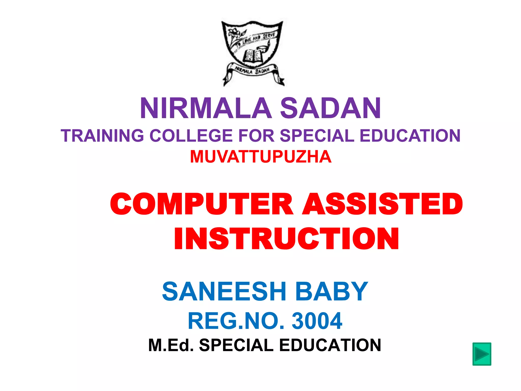 GAME QUIZ KERALA COMPUTER ASSISTED INSTRUCTION | PPTX