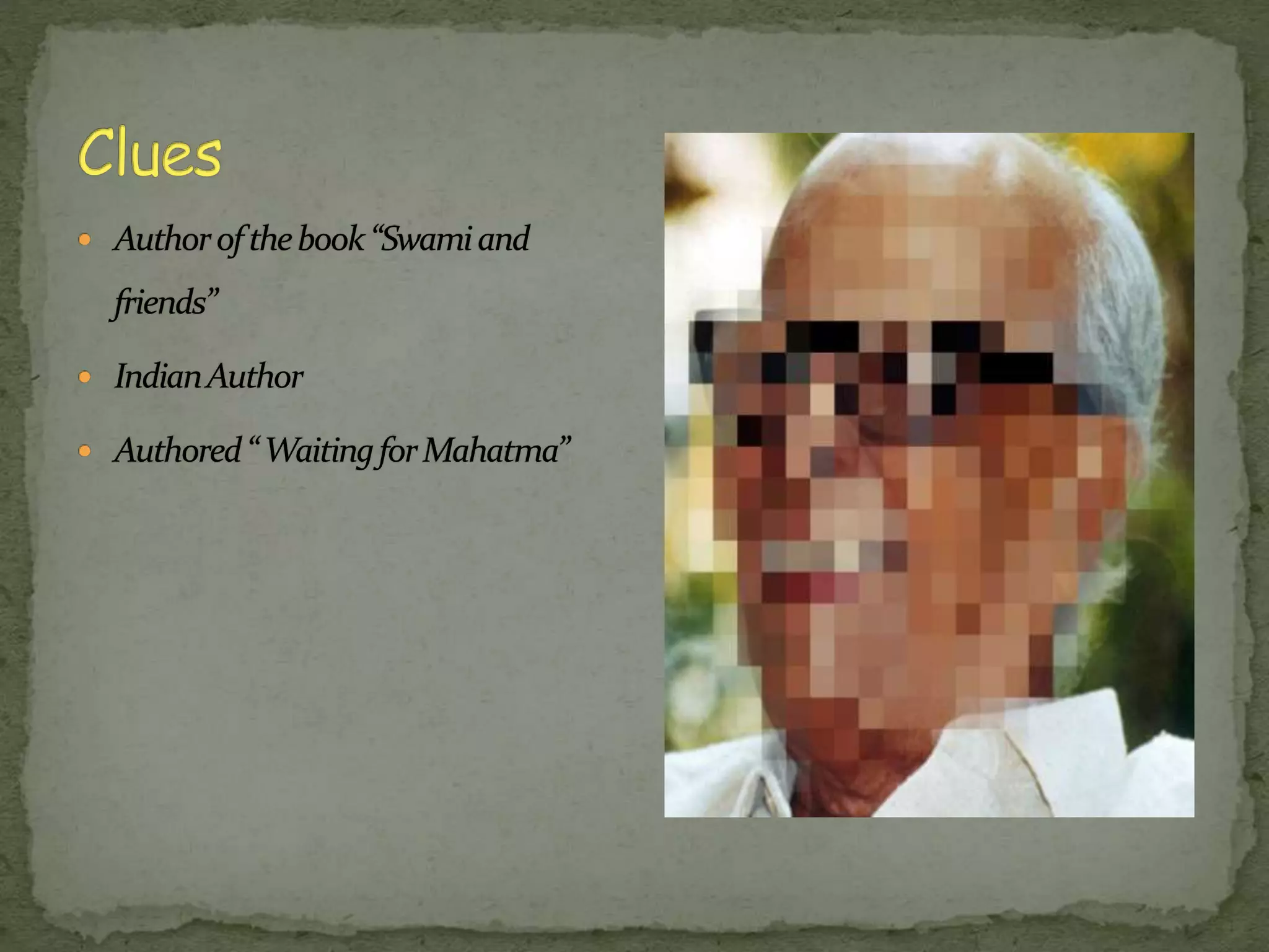 Quiz guess the author | PPTX