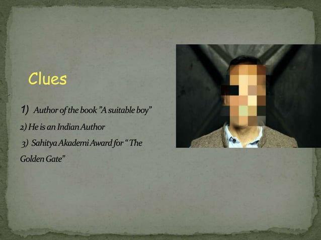 Quiz guess the author | PPTX