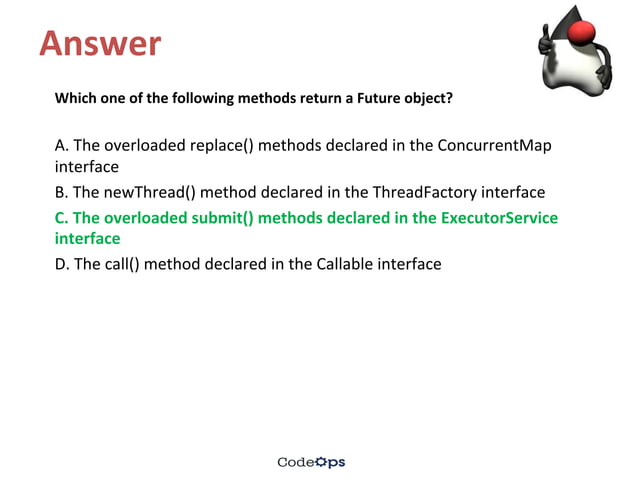 Java Concurrency - Quiz Questions | PPT