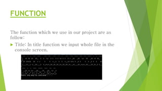 Quiz managment system | PPTX