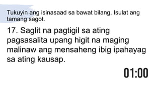 QUIZ-Ponema.pptx grade 7 -filipino seven | PPTX