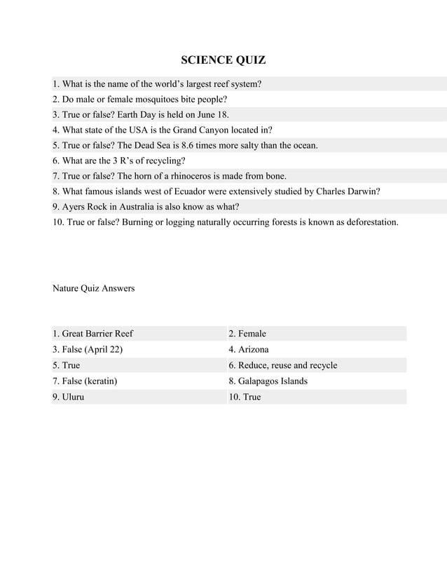 Quiz - sreekkutty sb | PDF