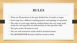 The General Quiz by Vishnu , APS Danapur | PPTX