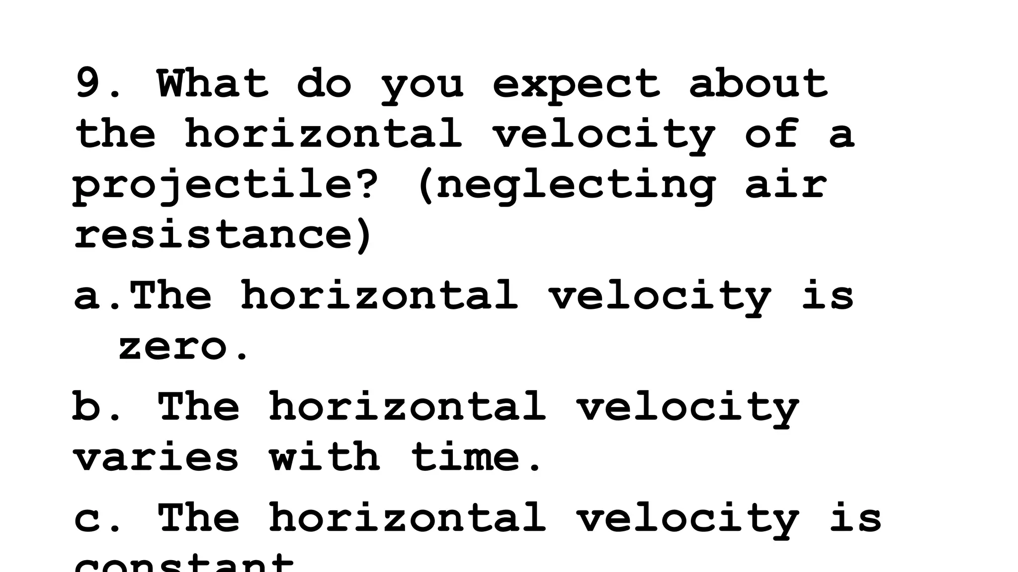 Quiz #1projectilemotionphysicsgrade9.pptx