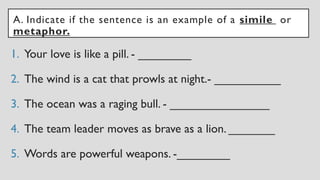 Grade 6 - Review Game - QUIZ 1 - figures of speech, etc.pptx