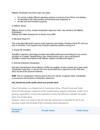 Quiz 1 cloud computing | DOCX | Cloud Computing | Internet