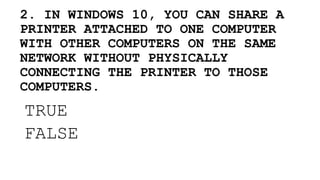 Quiz 1 Mapping Network Drive (Windows 10 Environment).pptx
