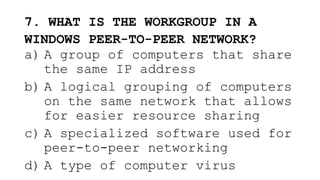 Quiz 1 Mapping Network Drive (Windows 10 Environment).pptx