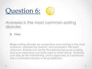 NAMI Florida: Mental Health Awareness Quiz | PDF
