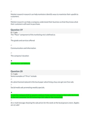 Quiz 3 chapter 11, 13, 14 | PDF