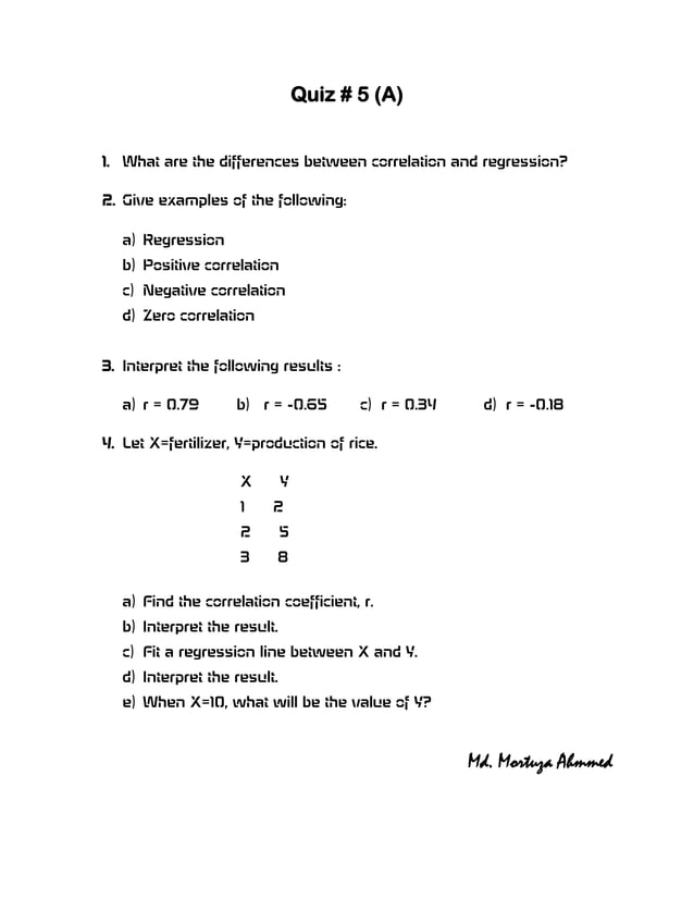 Exam Questions on Basic Statistics | DOCX