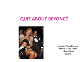 Quiz about beyoncé | PPTX