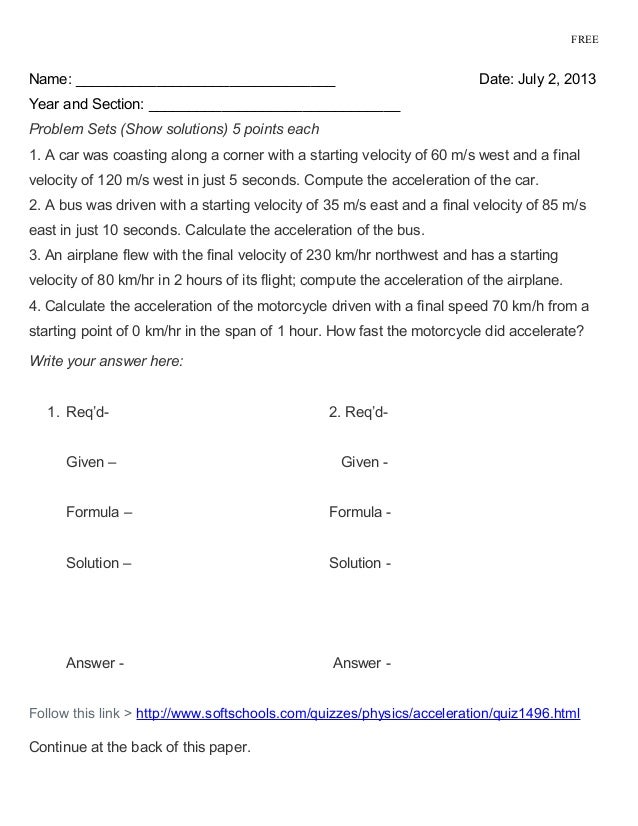 quiz-acceleration