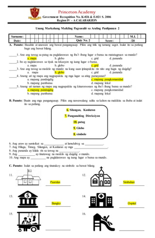 QUIZ AP 2 ANSWER KEY.docx