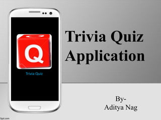Quiz app android ppt | PPTX