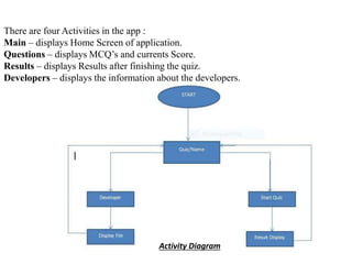 Quiz app android ppt | PPTX | Operating Systems | Computer Software and Applications